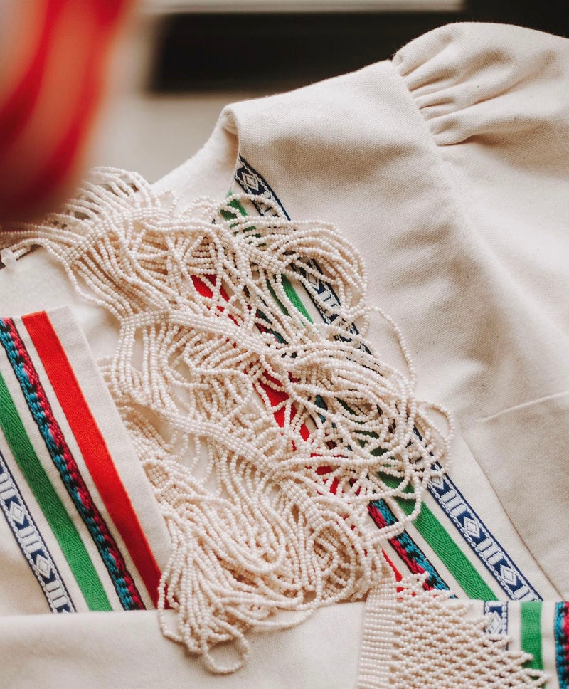 Modern IsiMpondo inspired wedding ensemble