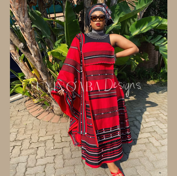 Nobomvu 5 pieces ladies Xhosa traditional attire