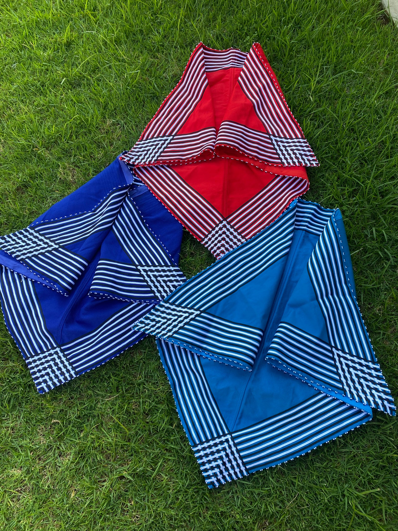 Criss-Cross Beaded Headwraps